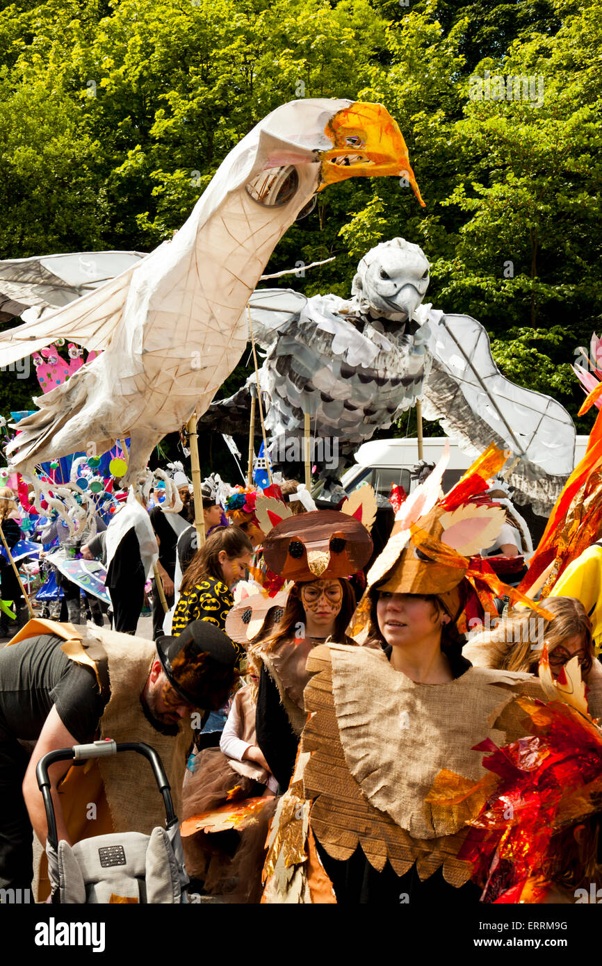 The Handmade Parade Hebden Bridge West Yorkshire England United Kingdom ...