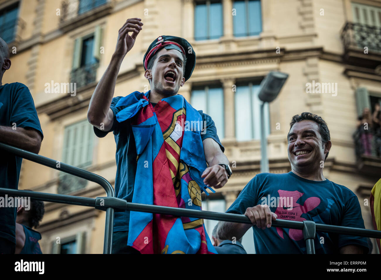 Barcelona, Catalonia, Spain. 7th June, 2015. FC Barcelona's central ...