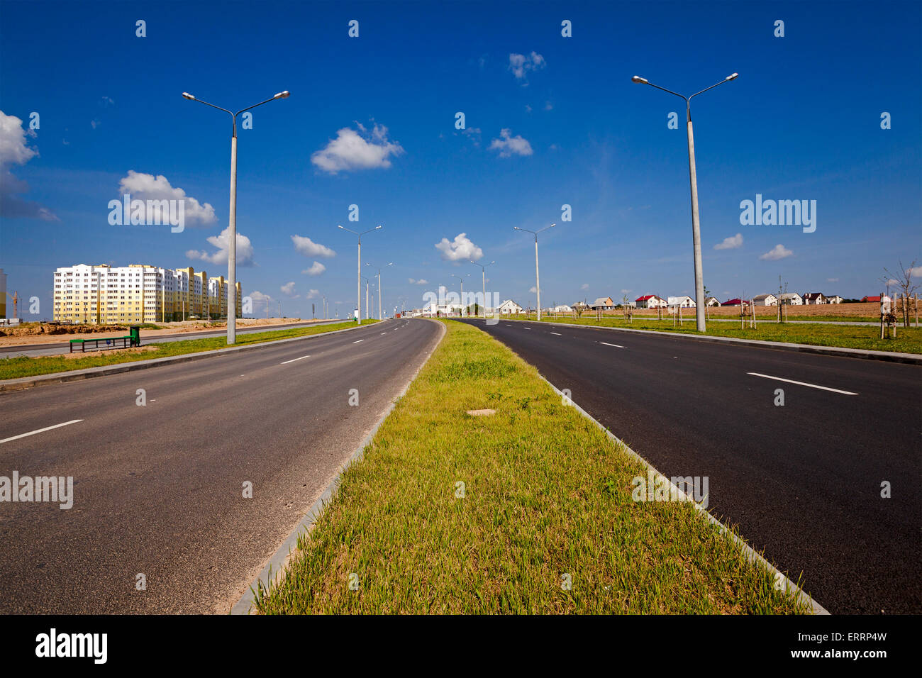 the new road Stock Photo - Alamy