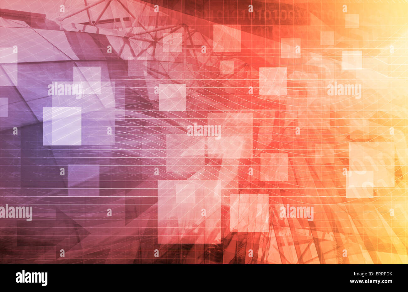 A Technology Industry Network As a Wallpaper Stock Photo - Alamy