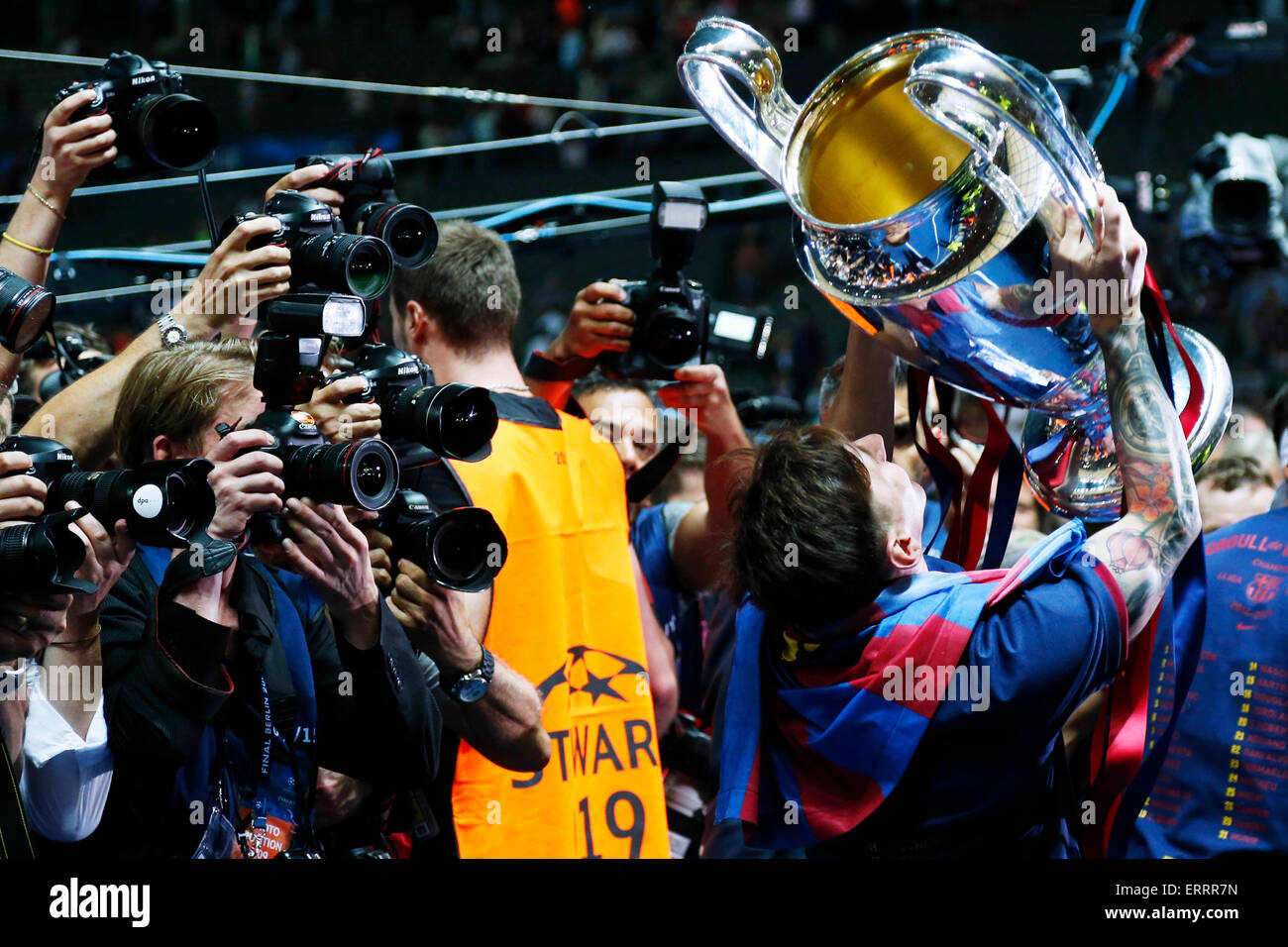 Berlin, Germany. © D. 6th June, 2015. Lionel Messi (Barcelona) Football ...