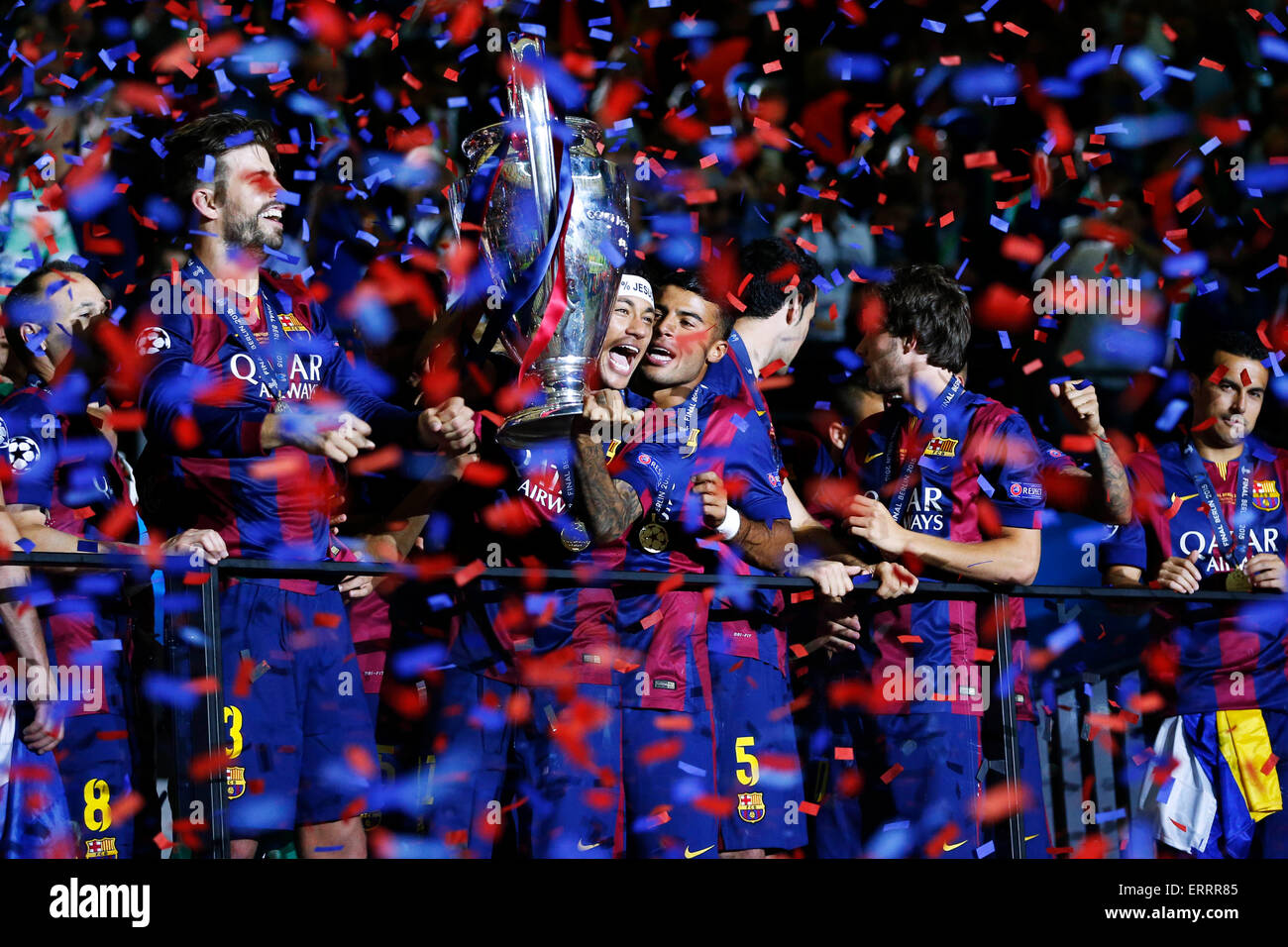 Berlin, Germany. © D. 6th June, 2015. Neymar (Barcelona) Football ...