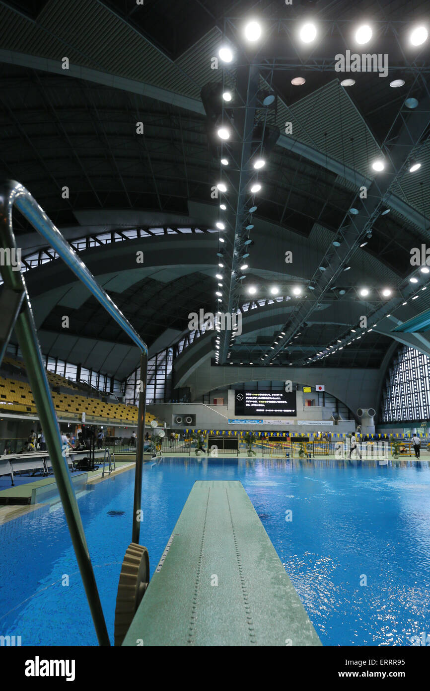 Tatsumi International Swimming Pool, Tokyo, Japan. 5th June, 2015 ...