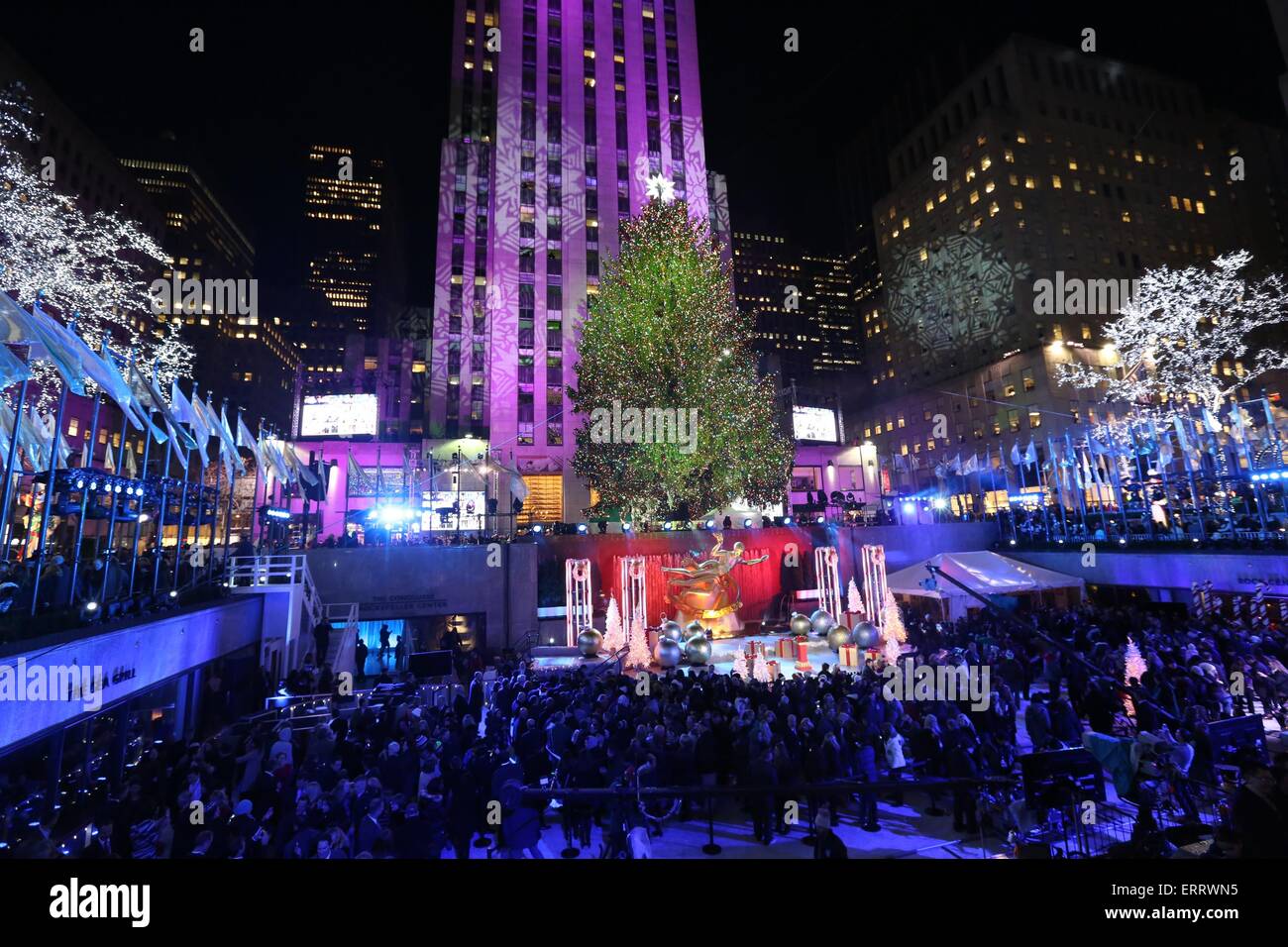 The 82nd annual Rockefeller Christmas Tree Lighting Ceremony at ...