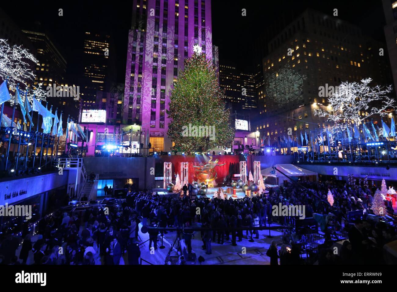 The 82nd annual Rockefeller Christmas Tree Lighting Ceremony at ...