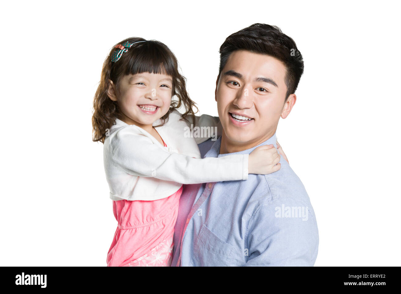 Happy father and daughter Stock Photo - Alamy