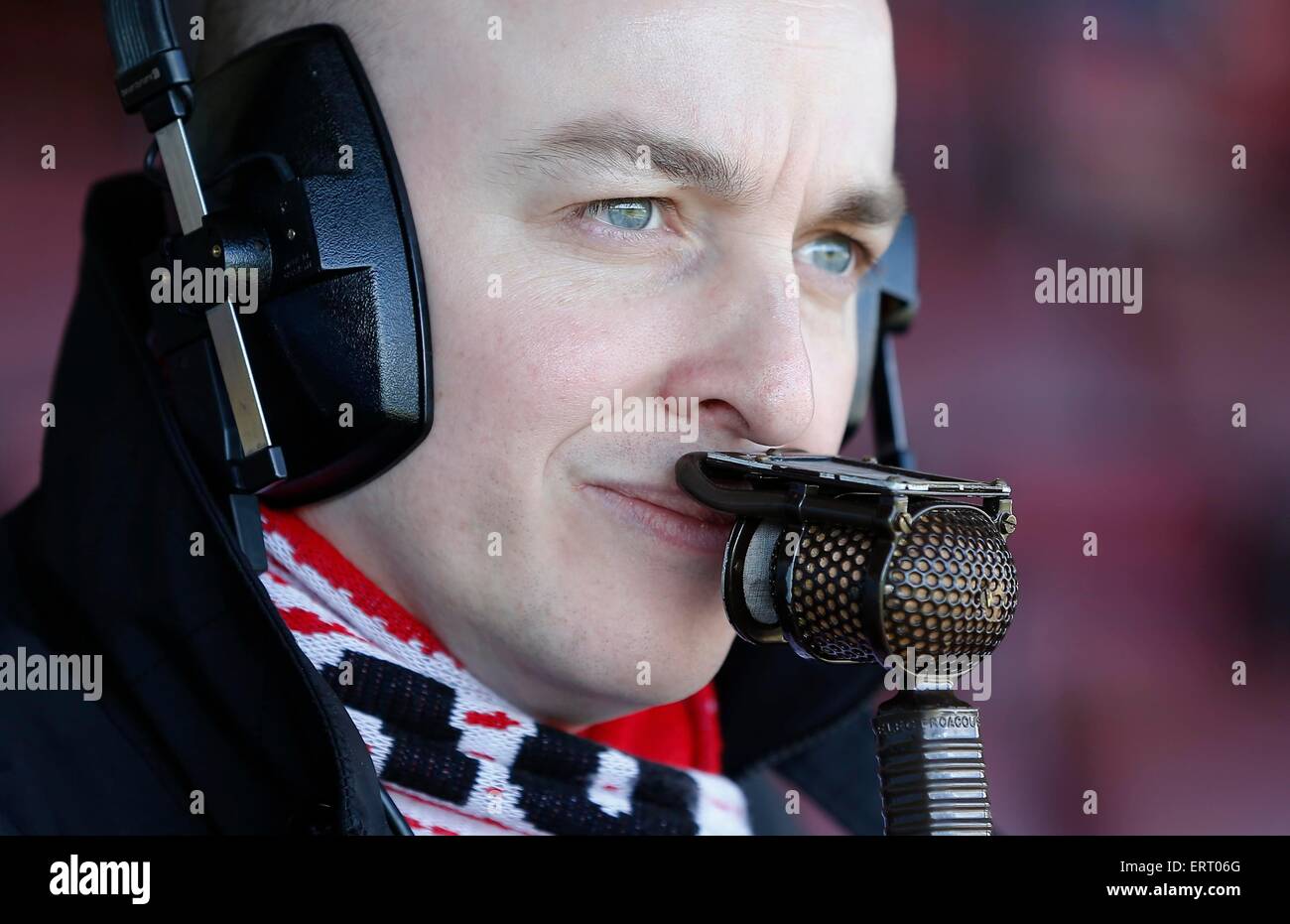 Broadcaster and radio presenter hi-res stock photography and images - Alamy