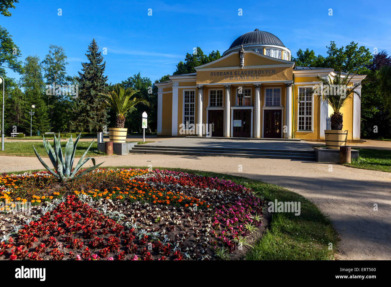 Park Colonnade, Frantiskovy Lazne Spa Town, Czech Republic Europe ...