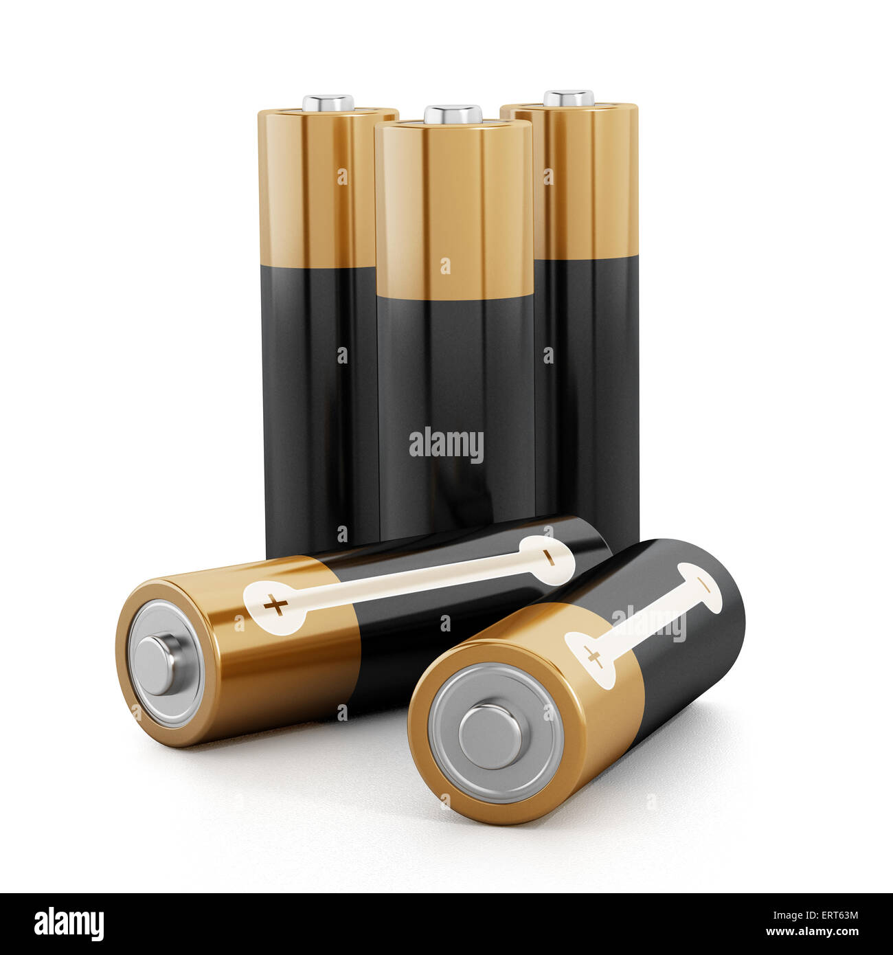 Yellow aa battery hi-res stock photography and images - Alamy