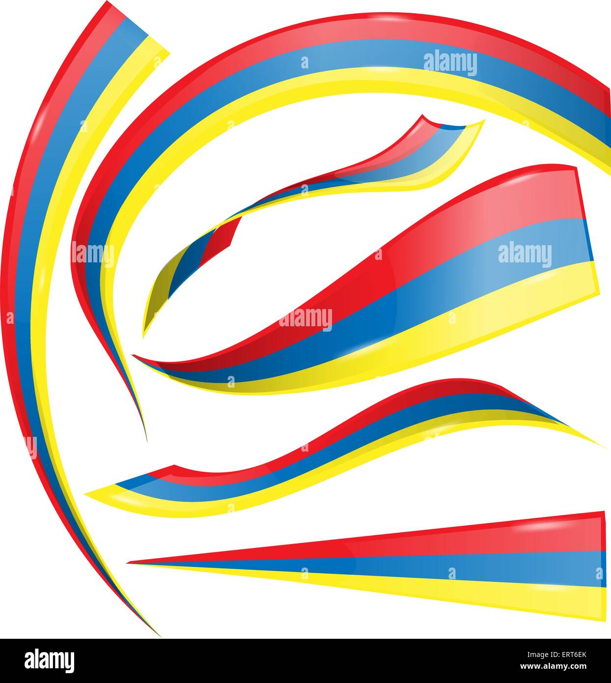 Colombian national flag on Stock Vector Images - Alamy