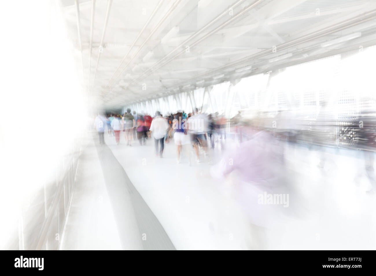 people moving artistic blurred image Stock Photo - Alamy