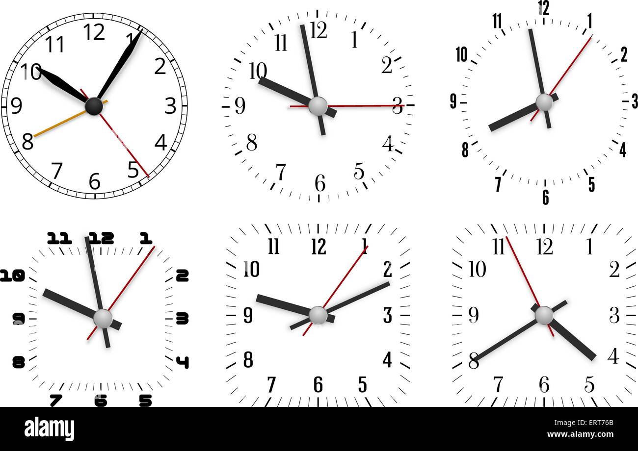 Clock face painting hi-res stock photography and images - Alamy