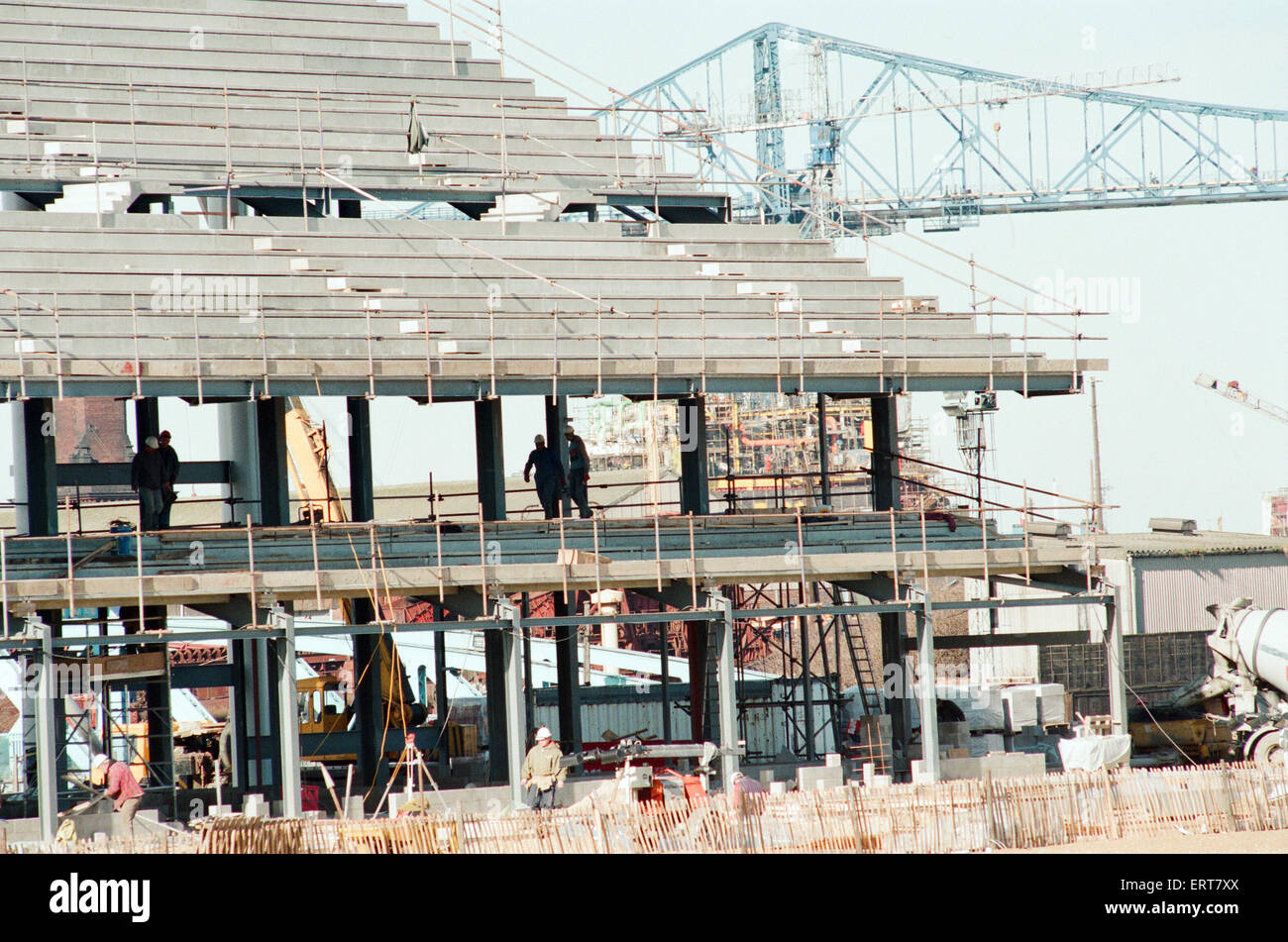 Middlesbrough Football Club. Middlehaven site of construction of new ...
