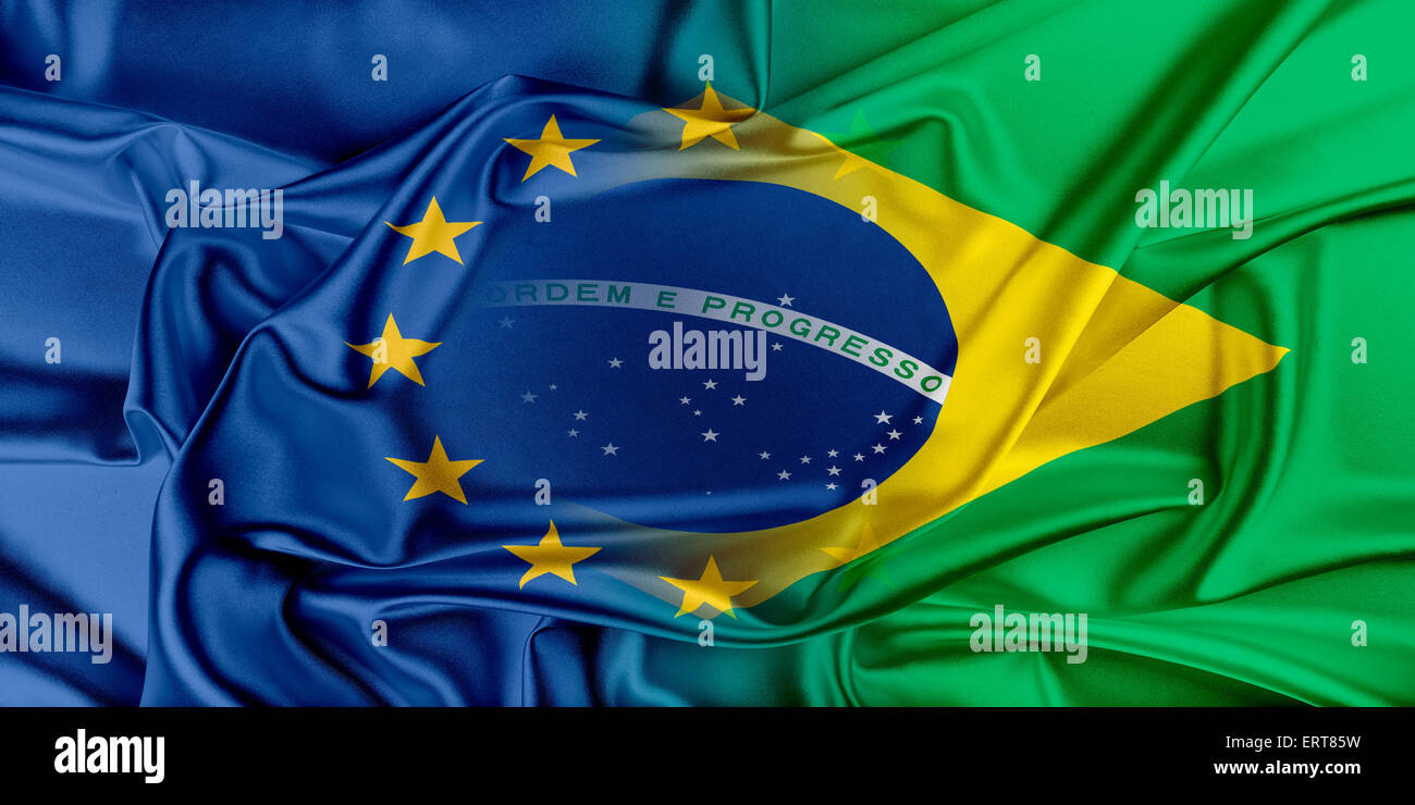 European Union and Brazil Stock Photo - Alamy
