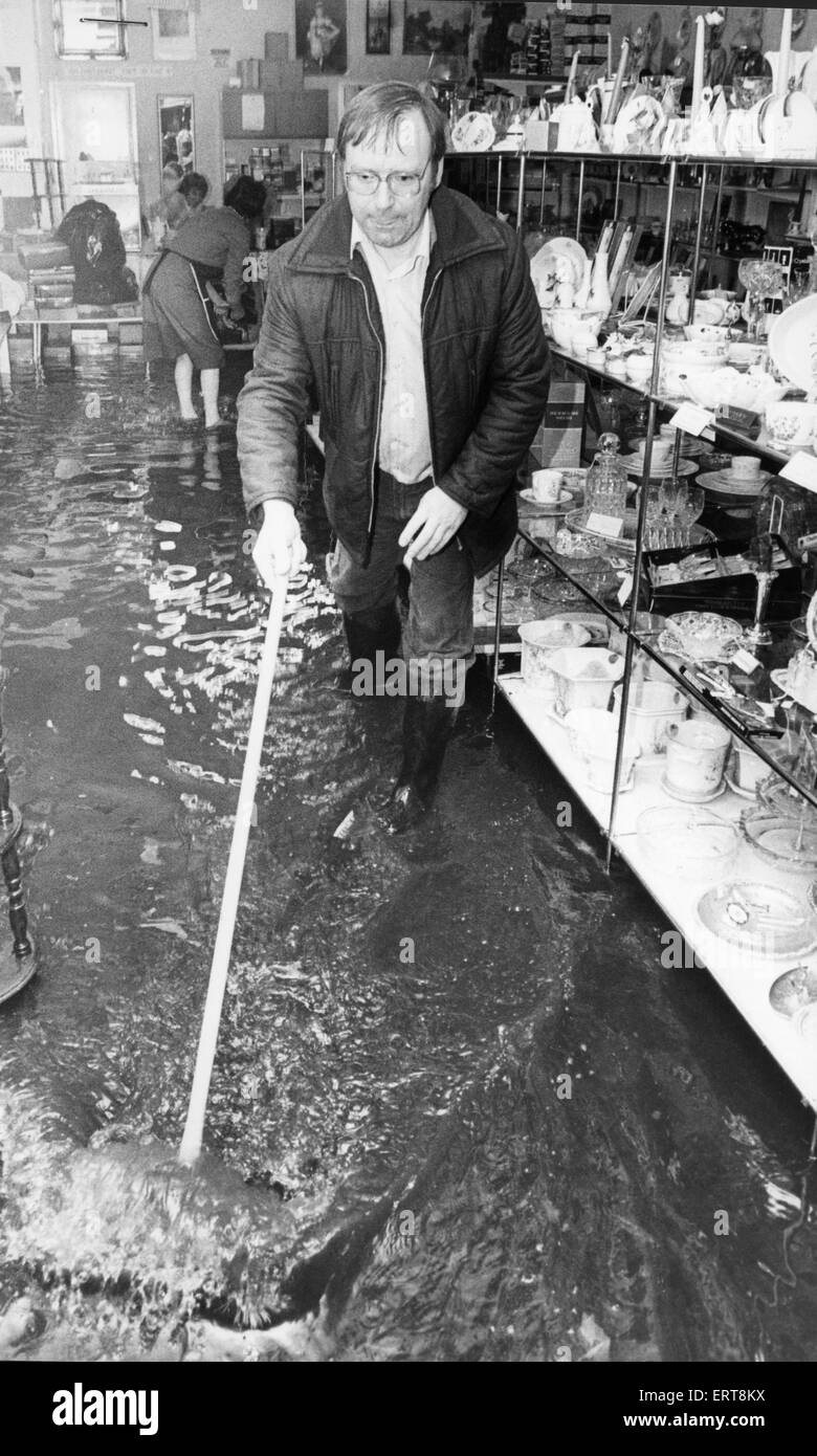 Alan Finney owner of the K Centre shop in Linthorpe seen here helping ...
