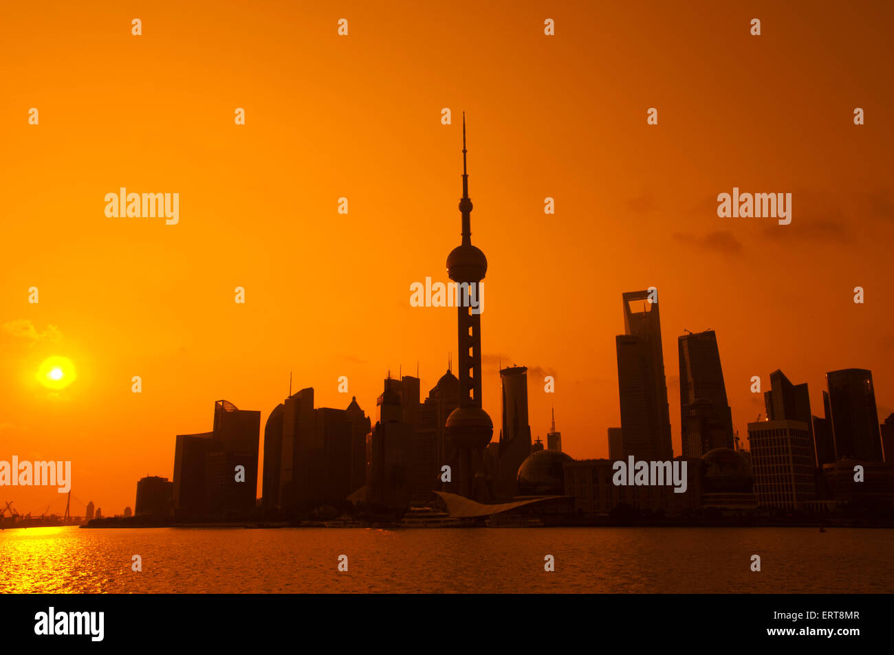 Pudong Skyline Shanghai China Skyline Of Pudong As Seen From The