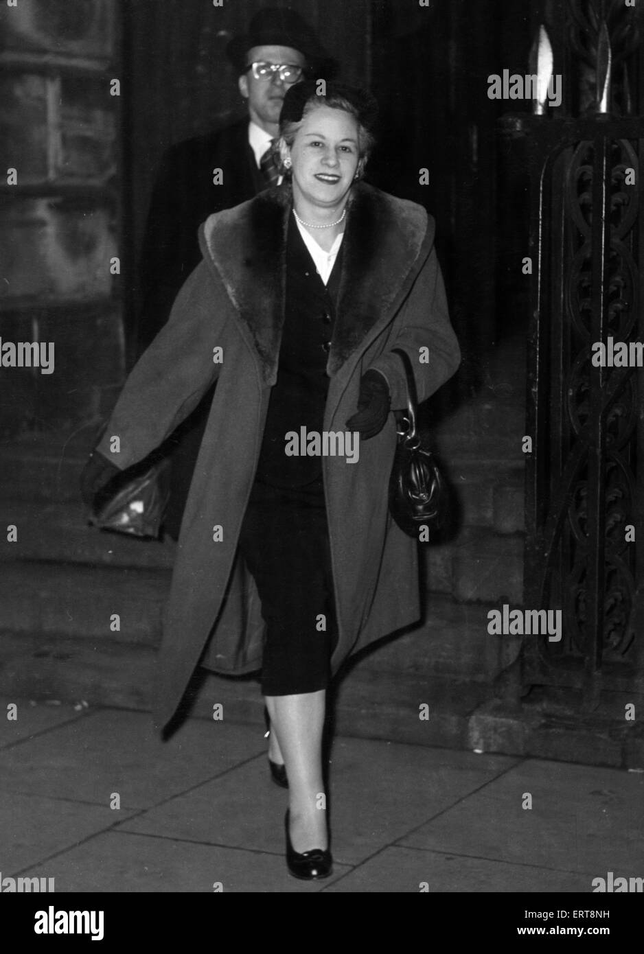 Miss Rose Heilbron Q.C. seen here leaving Stafford Assizes after her ...