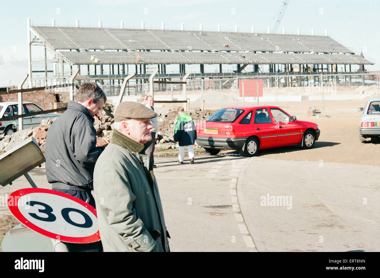 Middlesbrough Football Club. Middlehaven site of construction of new ...