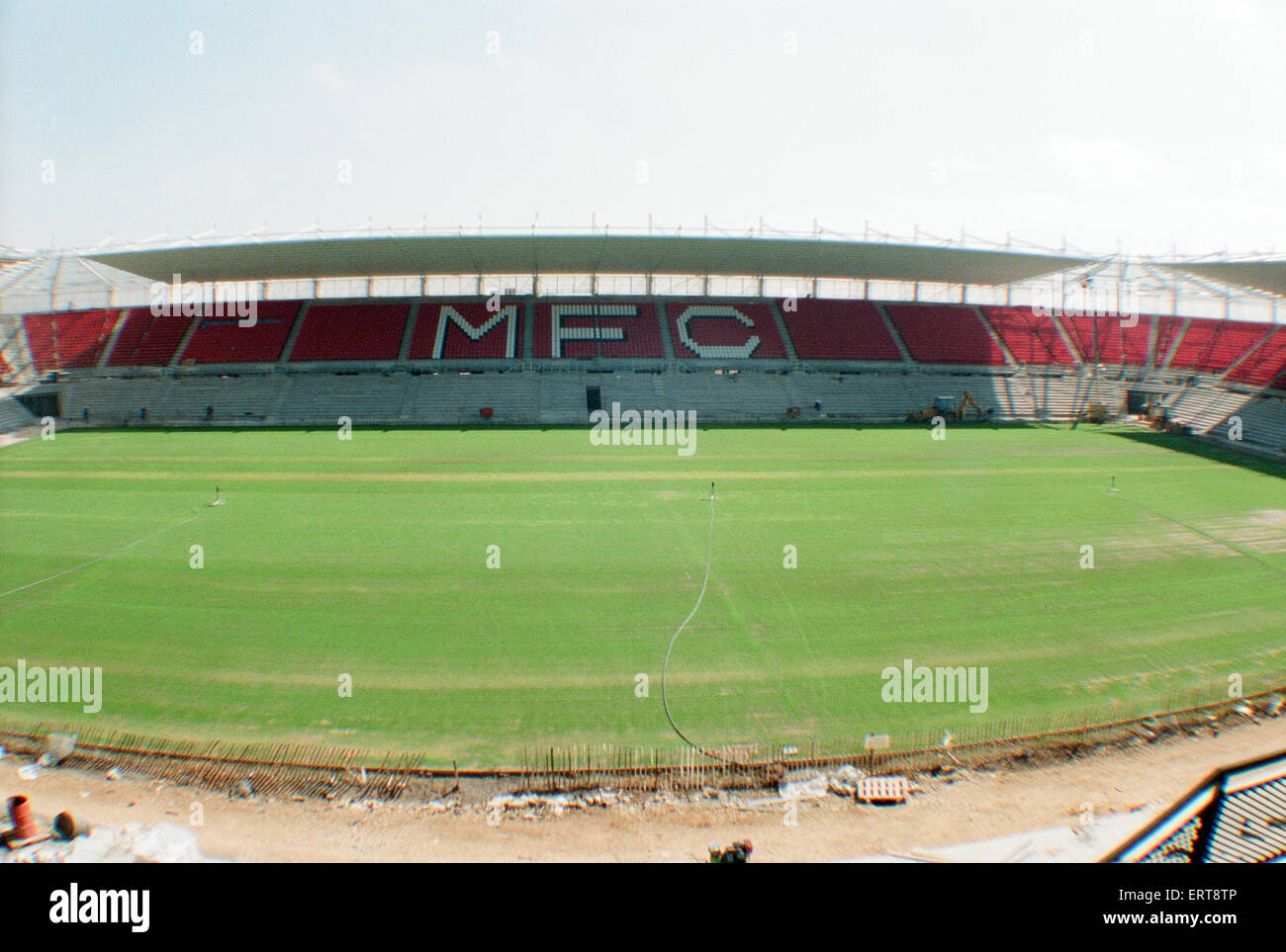 Middlesbrough Football Club, new Riverside Stadium under constriction ...