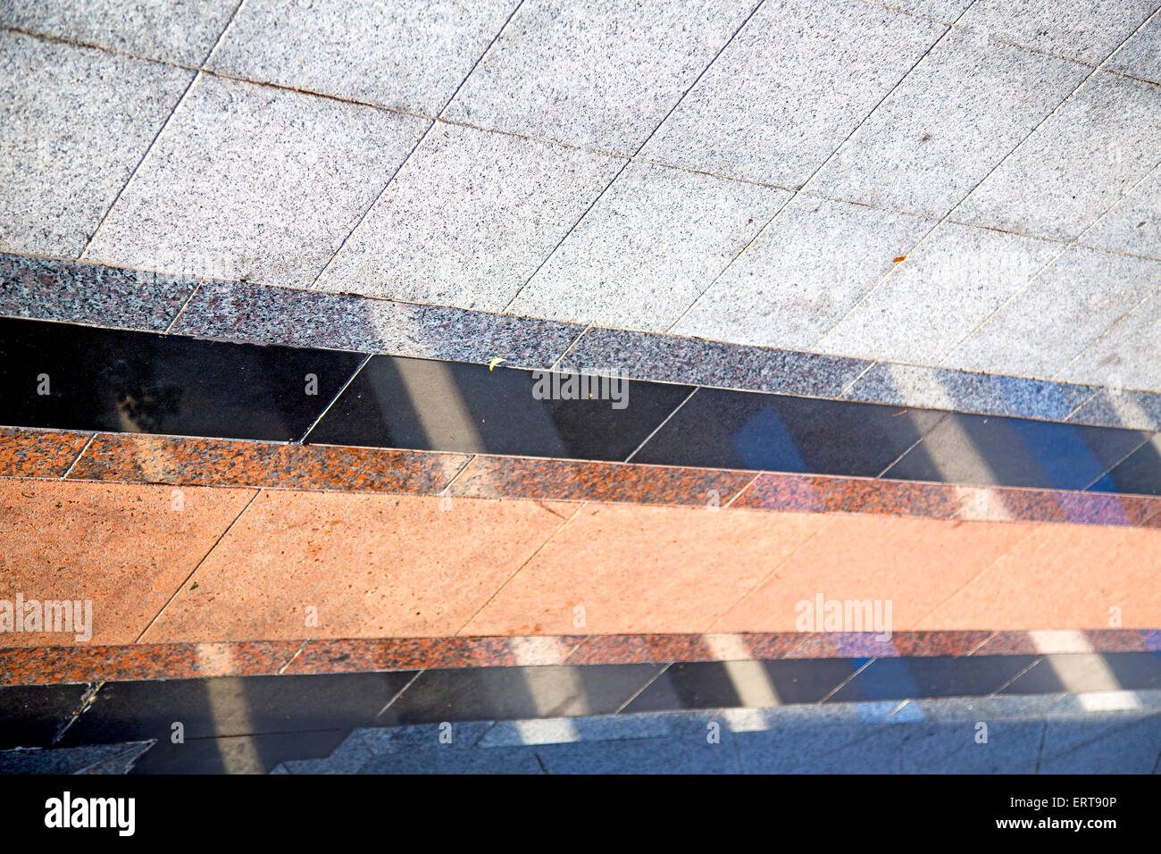 in asia bangkok thailand abstract pavement cross stone step the temple ...