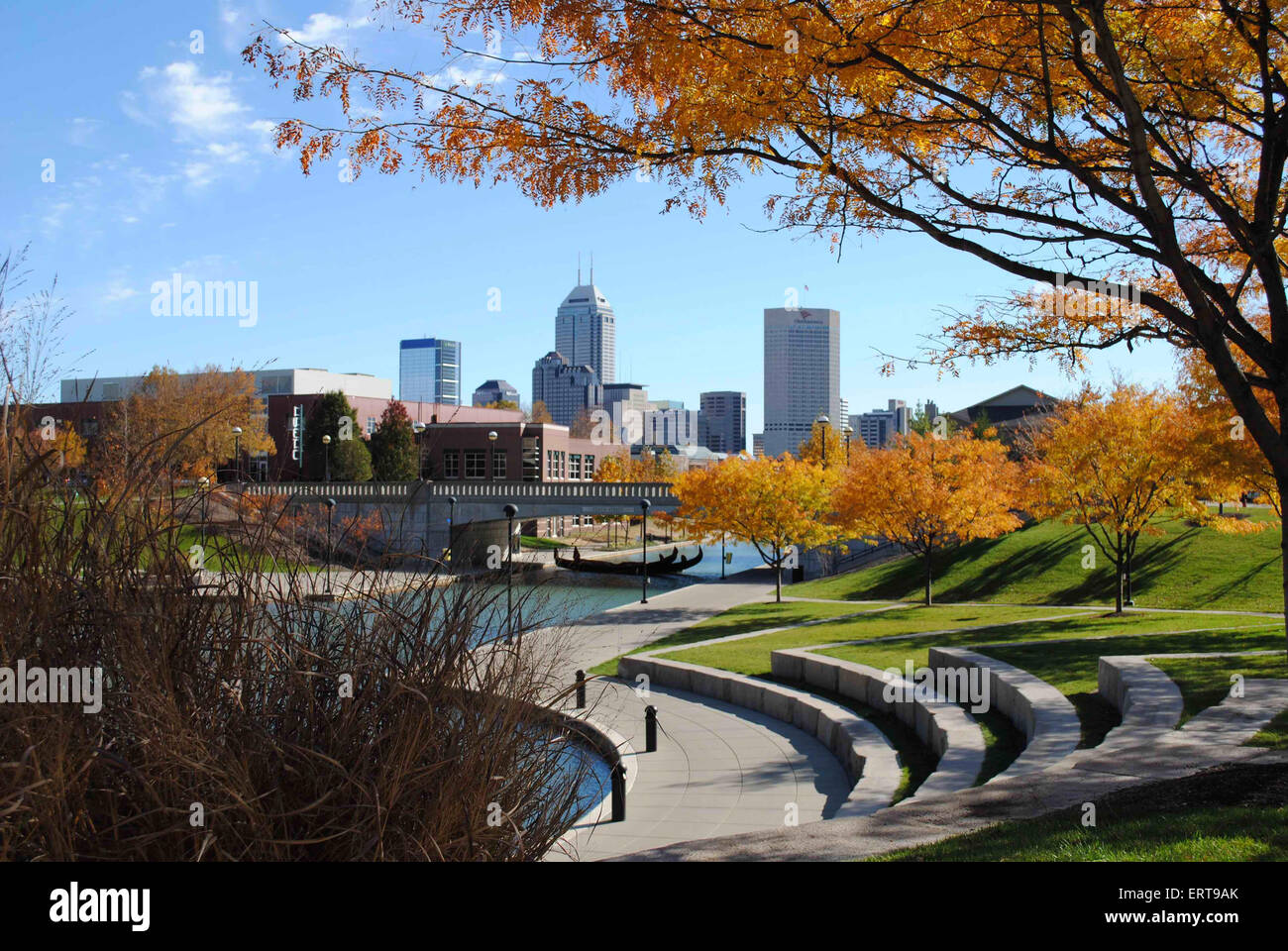 Canal walk indianapolis hi-res stock photography and images - Alamy