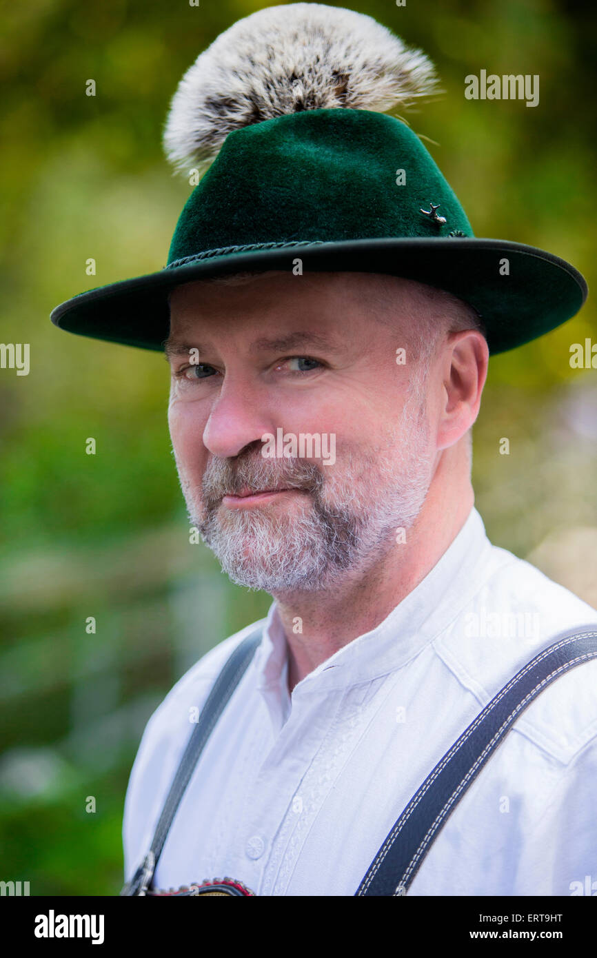 Elderly bavarian man hi-res stock photography and images - Alamy