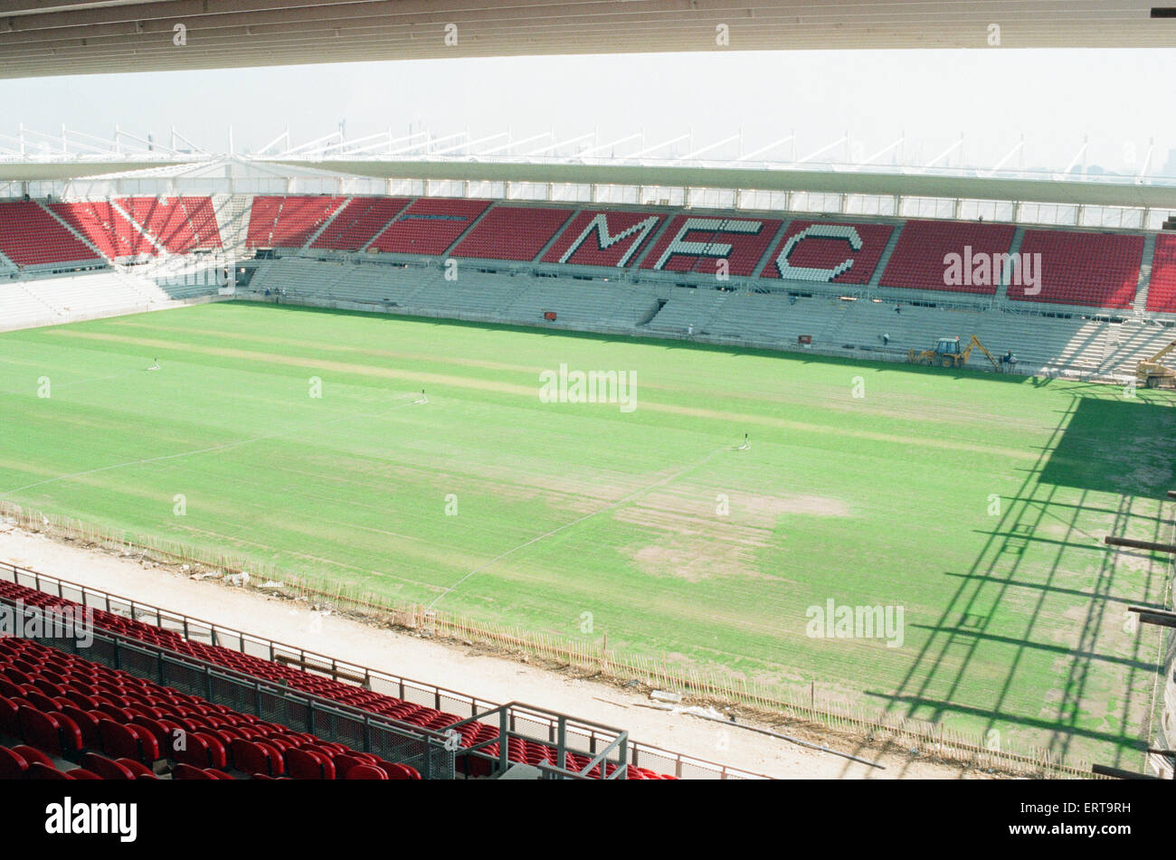 Middlesbrough Football Club, new Riverside Stadium under constriction ...