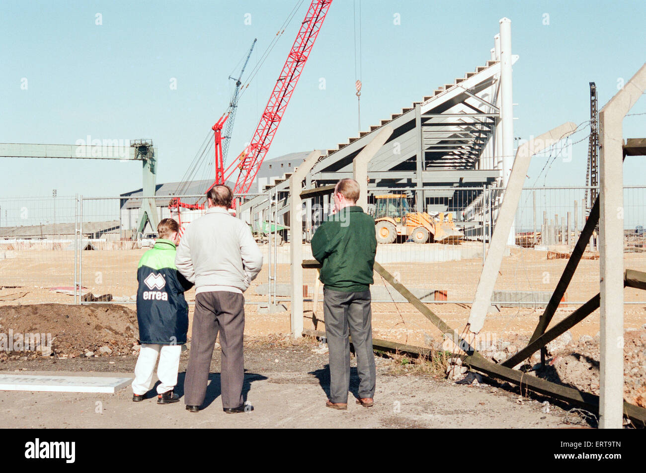 Middlesbrough Football Club. Middlehaven site of construction of new ...