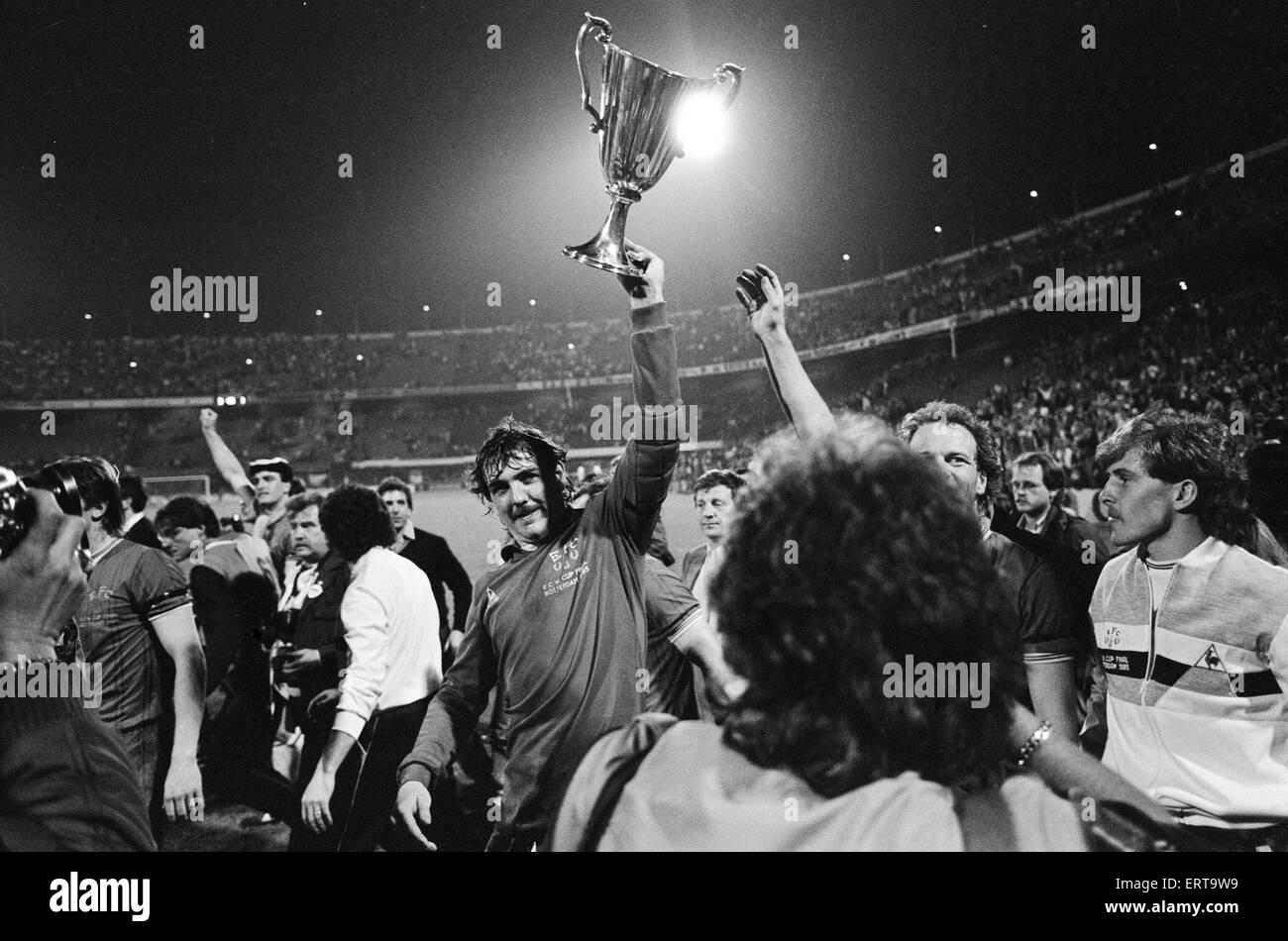 European Cup Winners Cup Final. Rotterdam, Holland. Everton 3 v Rapid ...