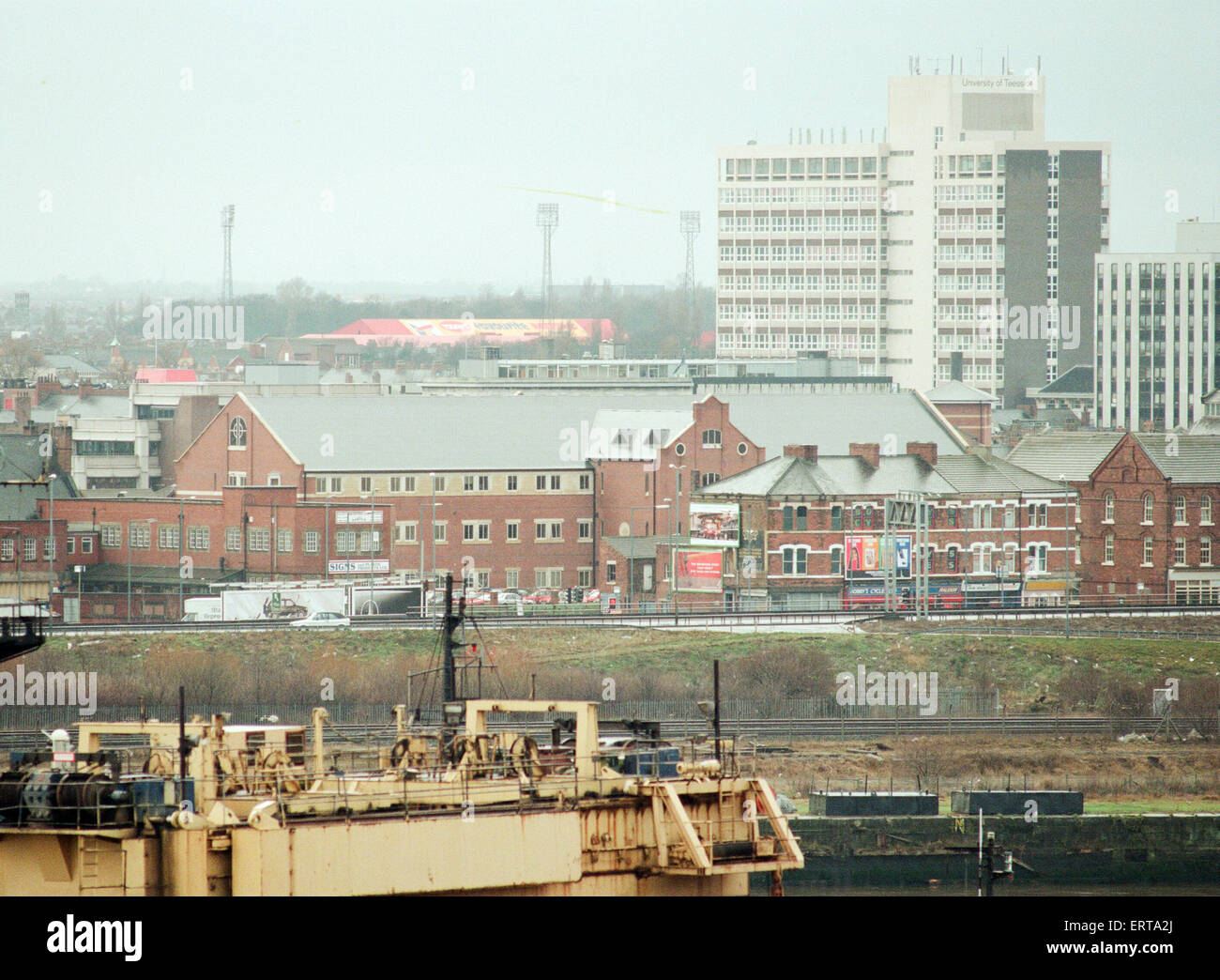 Middlesbrough Football Club. Middlehaven site of construction of new ...