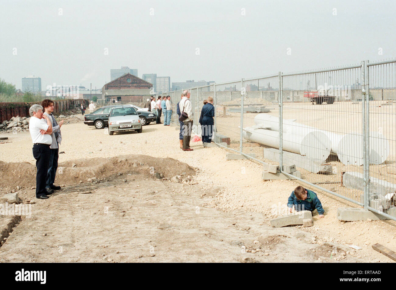Middlesbrough Football Club. Middlehaven site of construction of new ...
