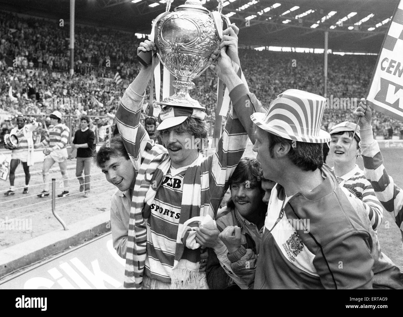 Brett Kenny, Wigan 28-24 Hull, Rugby League, Challenge Cup Final ...