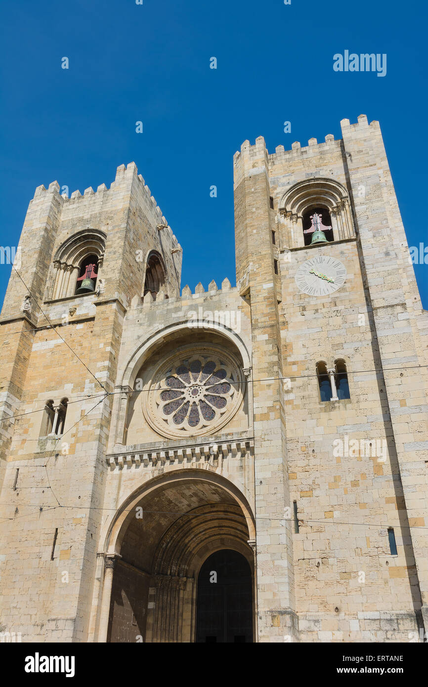 Santa Maria Maior or Se Cathedral the oldest church in the city of ...