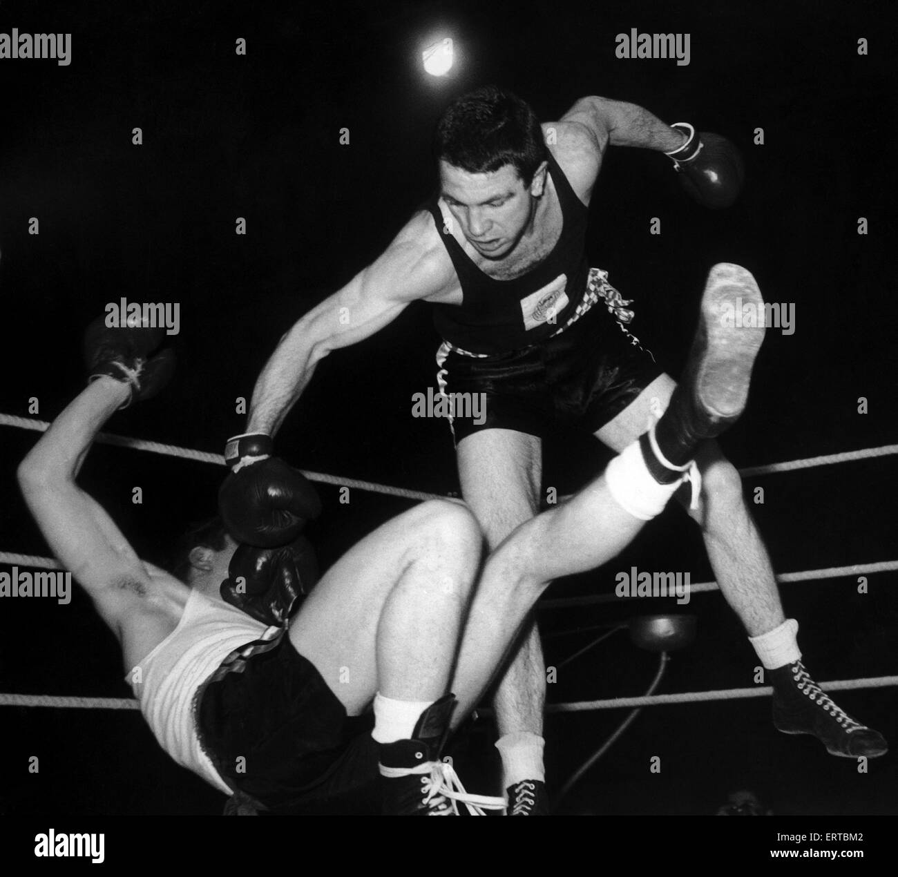 Amateur boxing Black and White Stock Photos & Images - Alamy