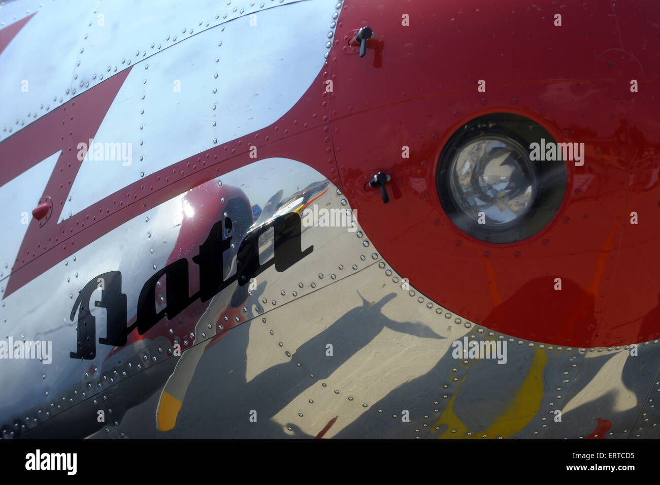 Aviation fair, feast of pilots and aircraft enthusiasts, in Pardubice ...