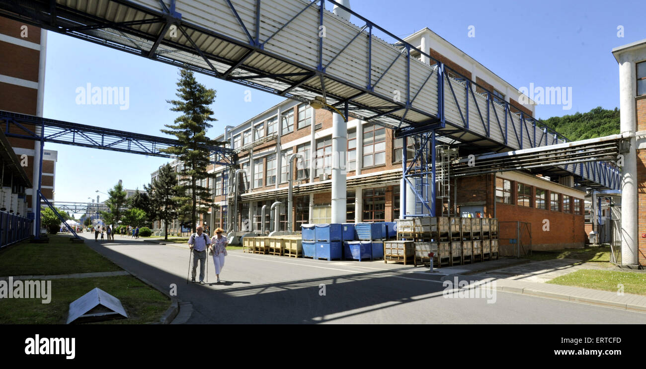 People visit Fatra, one of the largest Czech plastics processors, in ...