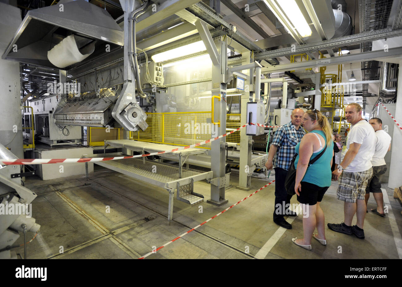 People visit Fatra, one of the largest Czech plastics processors, in ...