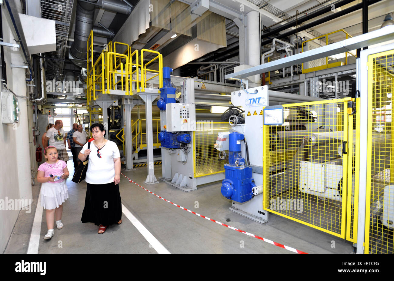 People visit Fatra, one of the largest Czech plastics processors, in ...