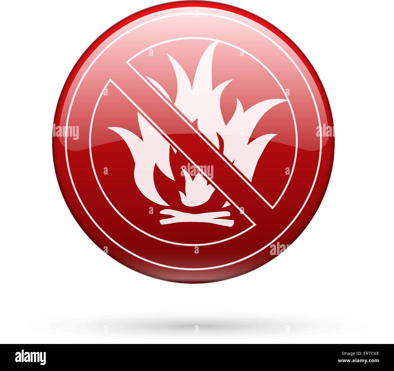 No fire sign Stock Vector Image & Art - Alamy
