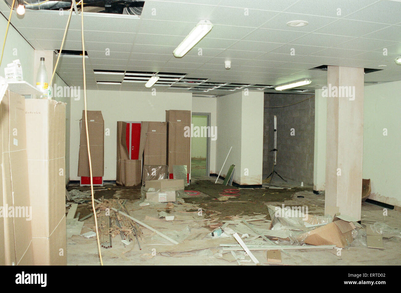 Middlesbrough Football Club, new Riverside Stadium under constriction ...