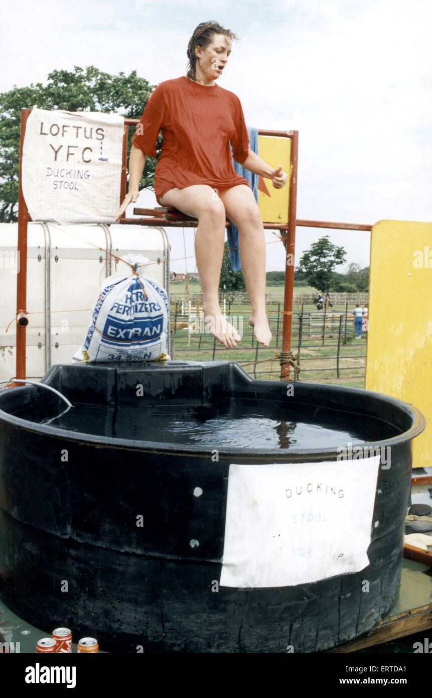 Kirkleatham agricultural Show. Kerry Jones of Loftus Young Farmers on ...