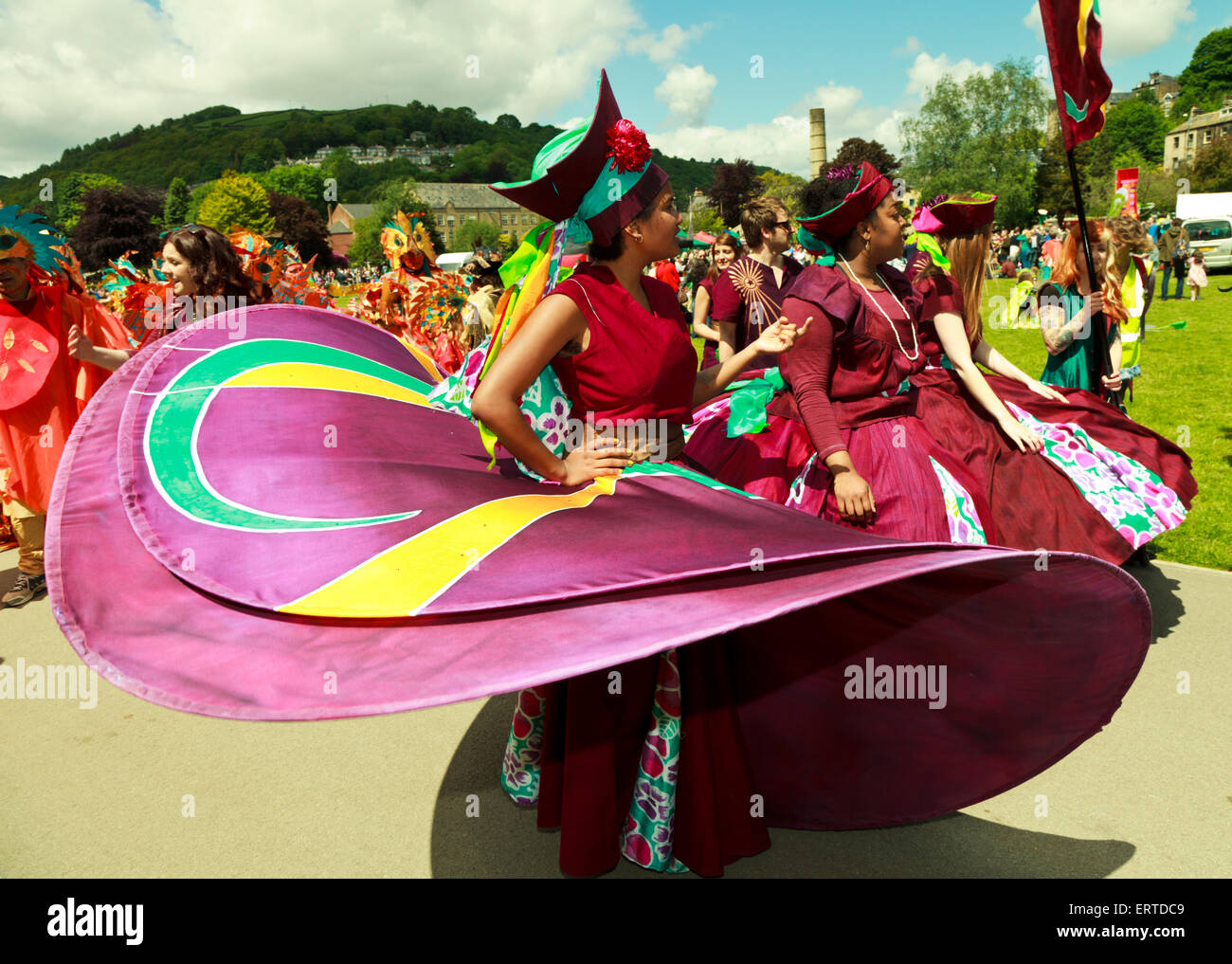 The Handmade Parade Hebden Bridge West Yorkshire England United Kingdom ...