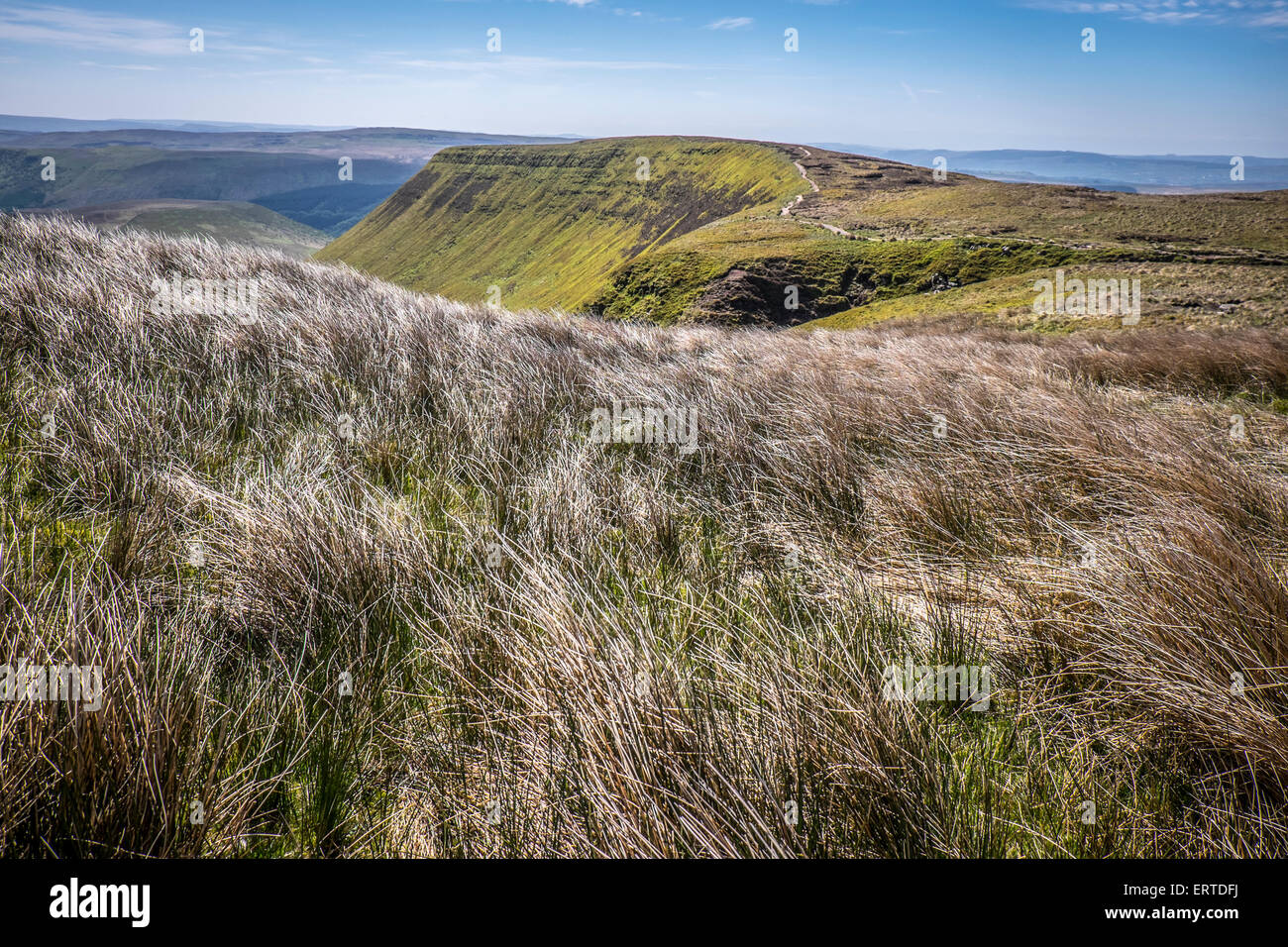 A view in the Brecon Beacons National Park Stock Photo - Alamy