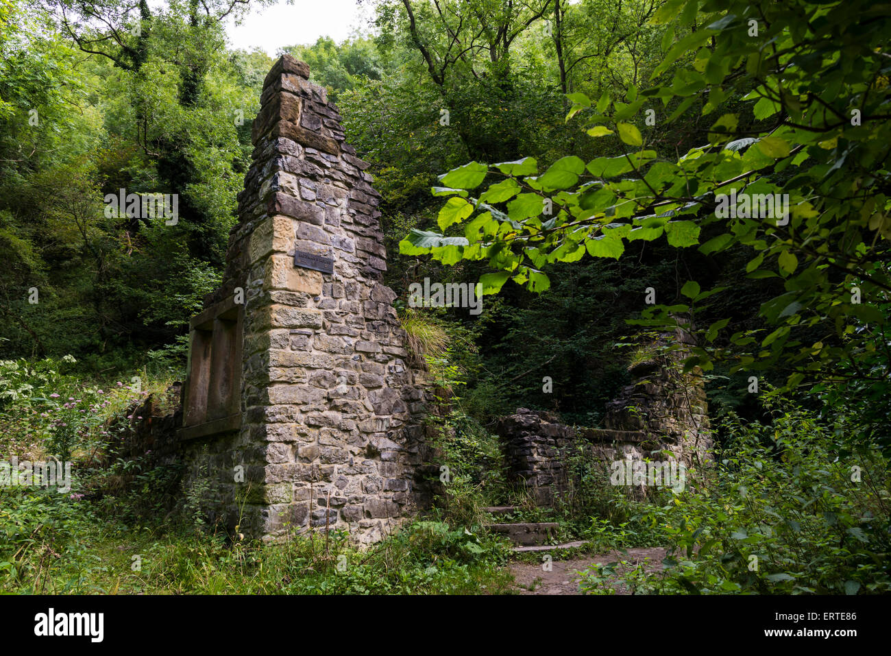 Batemans House Lathkill Dale Alport Derbyshire Peak District Stock ...