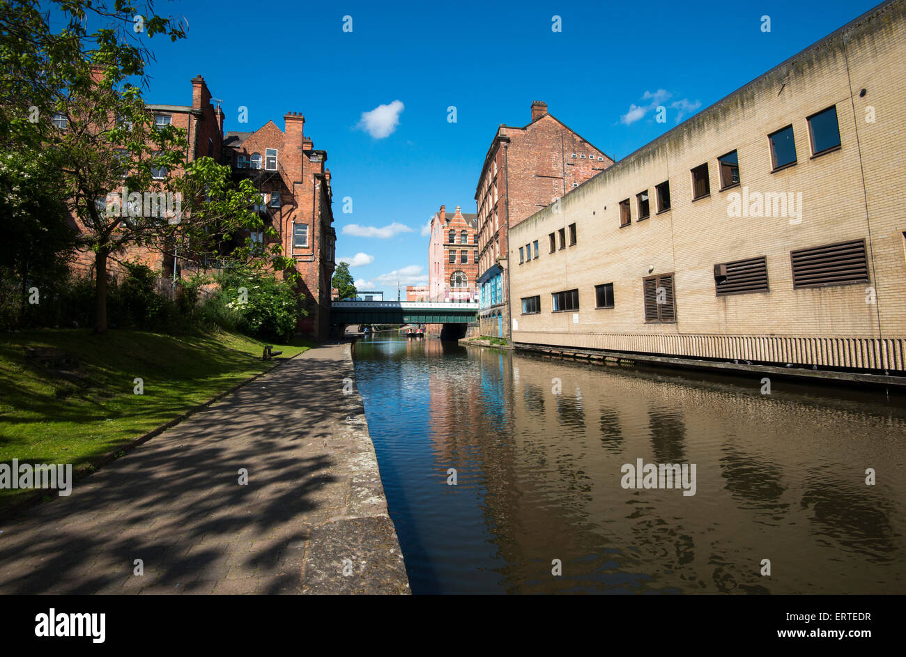 Water court canal street nottingham hi-res stock photography and images ...