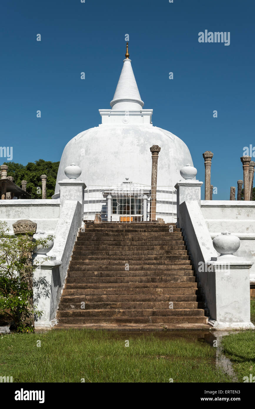 Lankaramaya Dagoba (Lankarama Stupa), Anuradhapura, Sri Lanka Stock ...