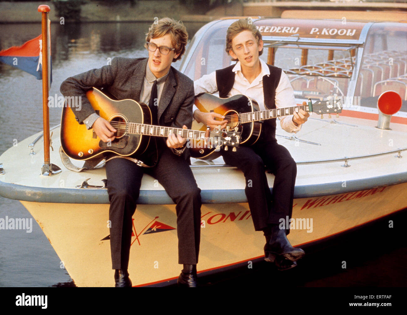 CHAD AND JEREMY UK folk duo of Chad Stuart and Jeremy Clyde in ...