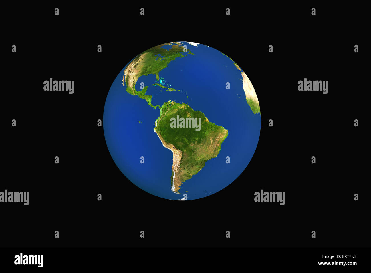 Planet earth map hi-res stock photography and images - Alamy