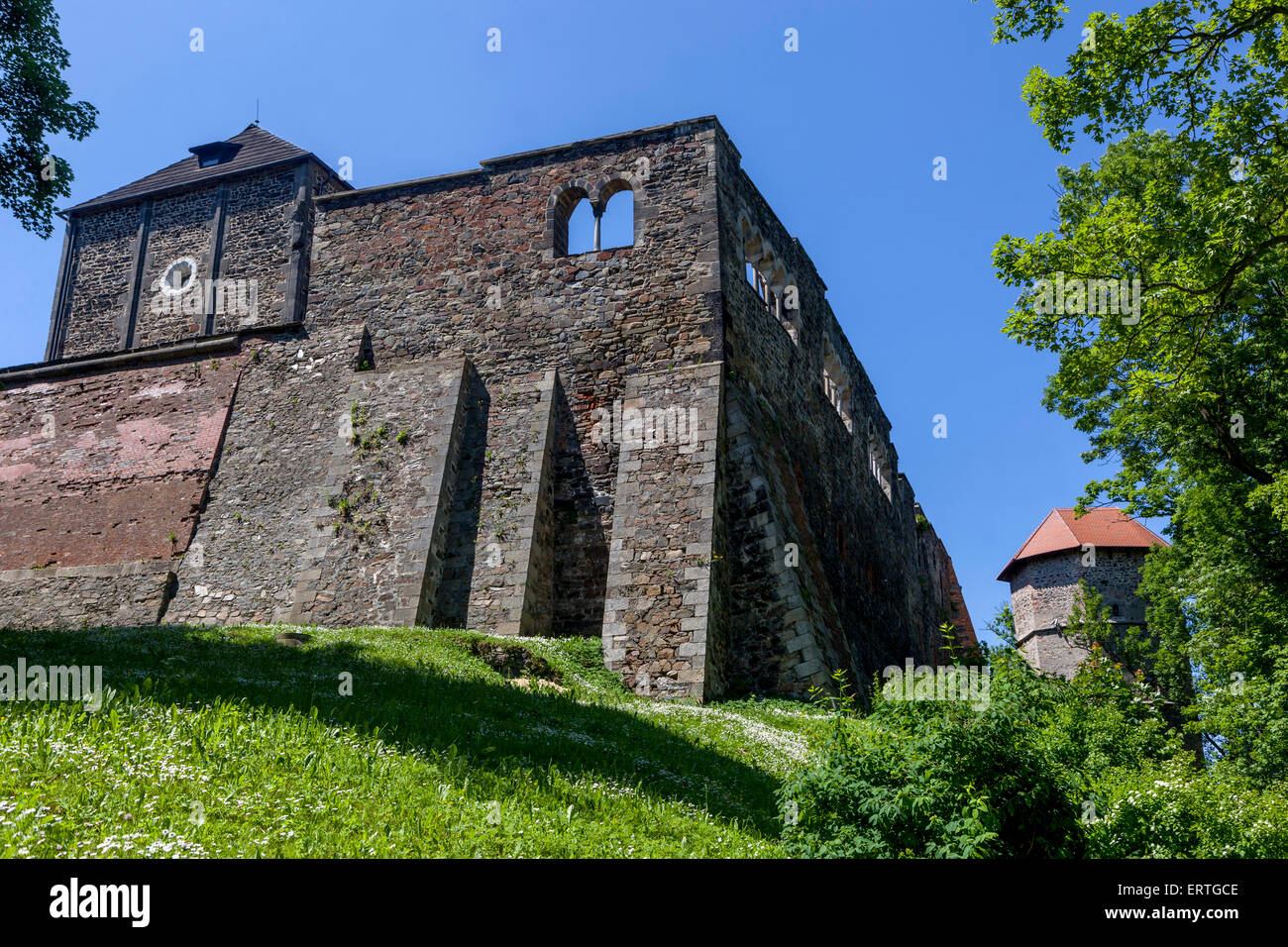 Cheb Castle Cheb Medieval Fortrees Czech Republic Stock Photo - Alamy
