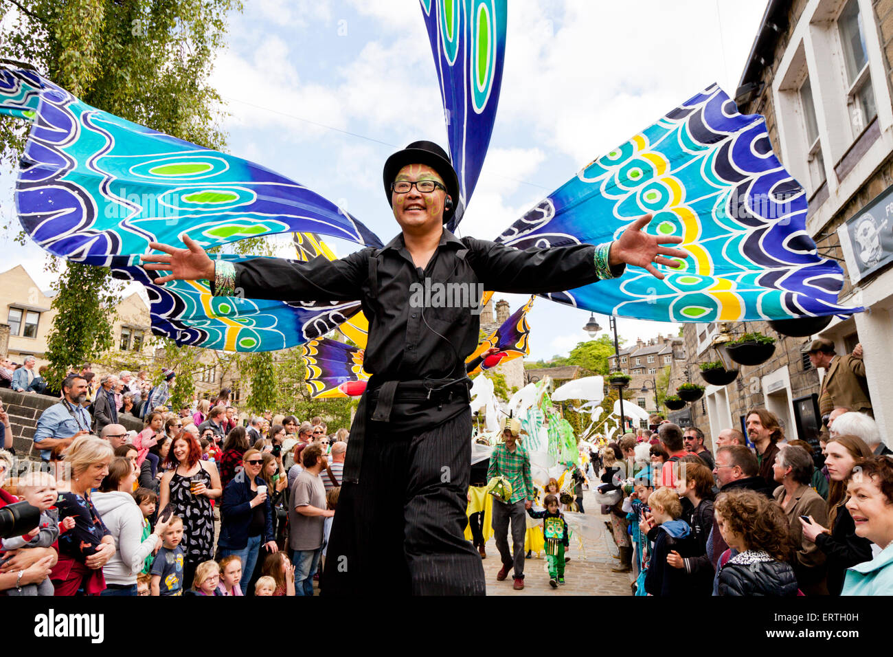 The Handmade Parade Hebden Bridge West Yorkshire England United Kingdom ...